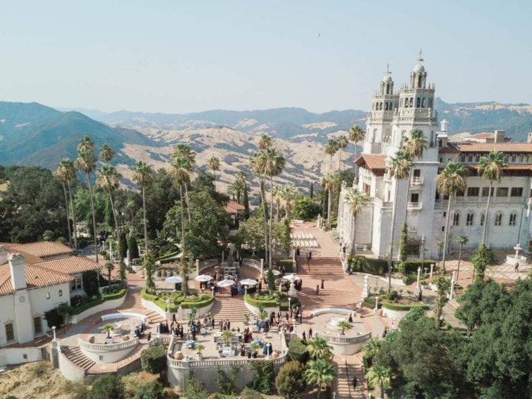 Alexis Hearst's Wedding at Hearst Castle - KT Merry